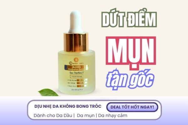 Serum Trị Mụn Chính Hãng, An Toàn, Hiệu Quả, Tốt Nhất tại Quincy